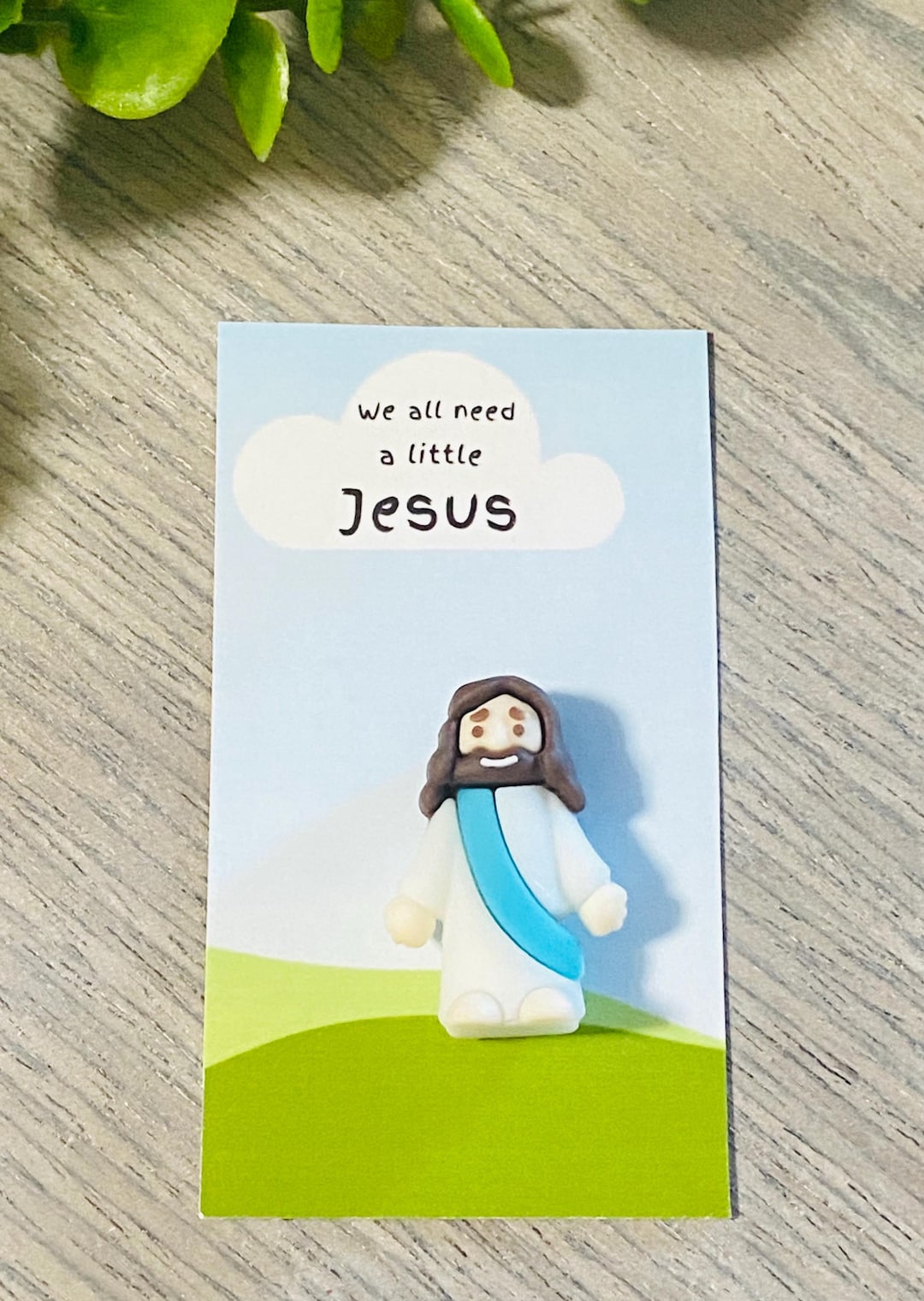 We All Need a Little Jesus Figurine & Pocket Card, “little Jesus ...
