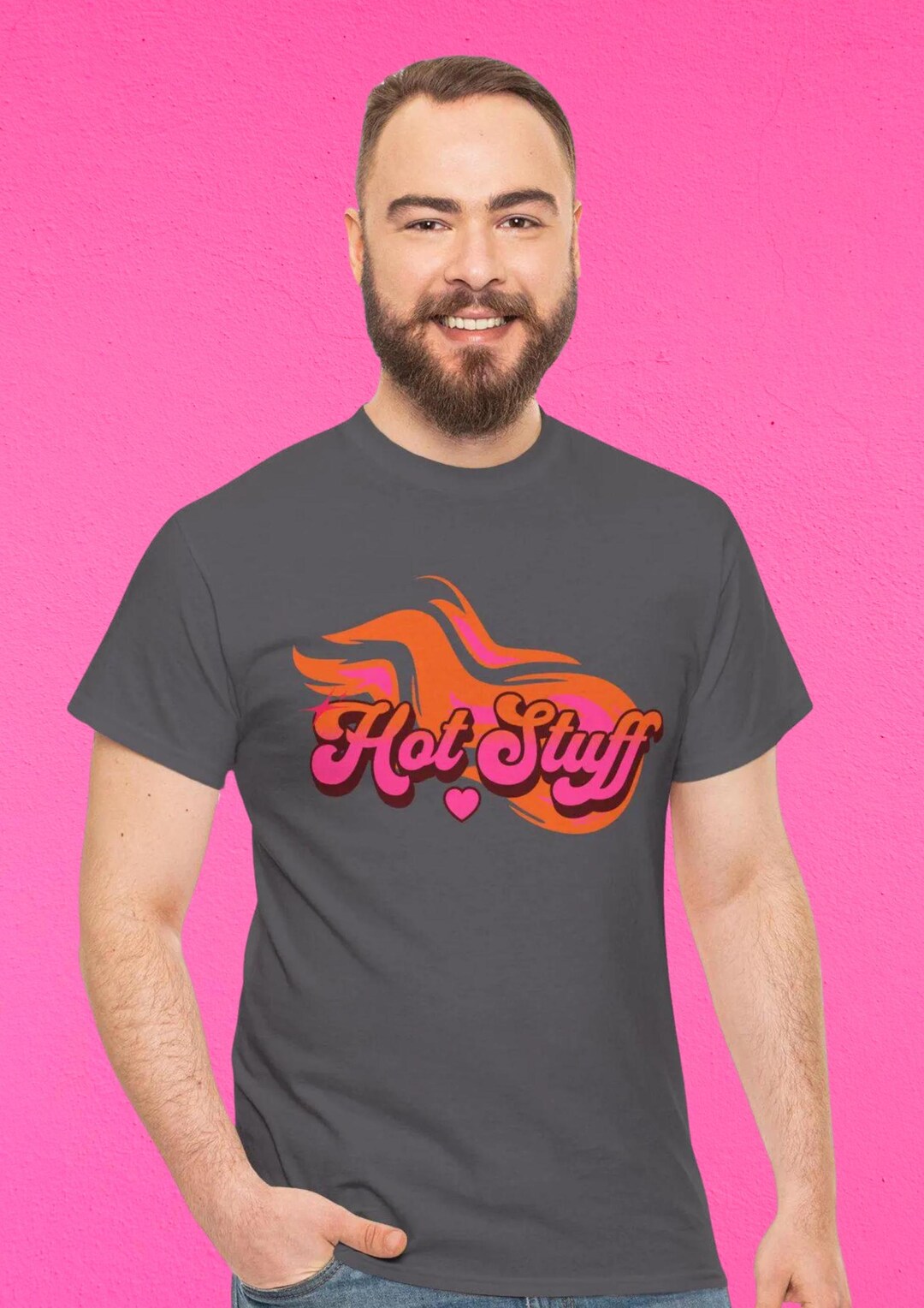 Hot Stuff Shirt, Hot Stuff Gift, Valentine Gift, Gift for Valentine's ...