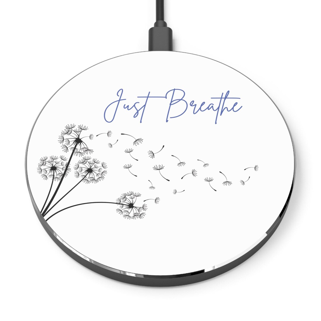 Dandelion Just Breath Wireless Charger, Personalized 10W Fast Charger ...