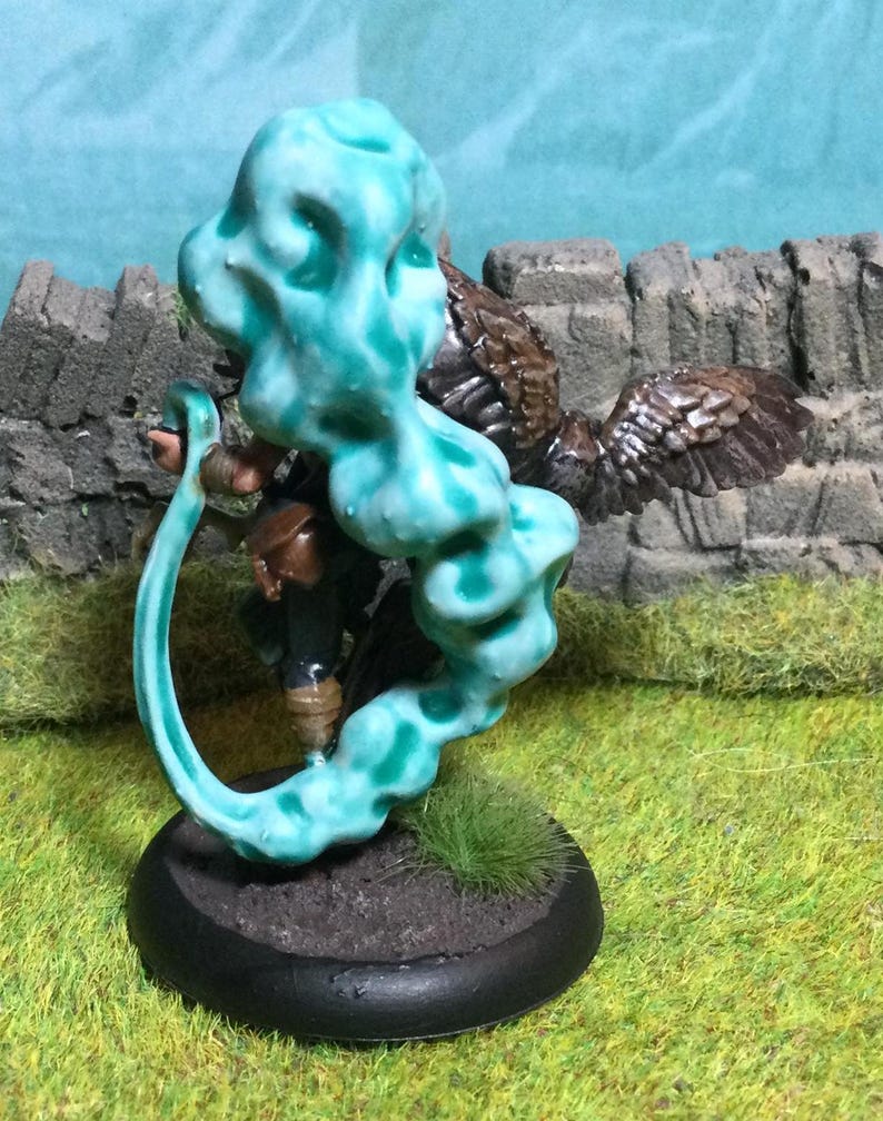 Painted Wood Elf Druid Miniature - Etsy