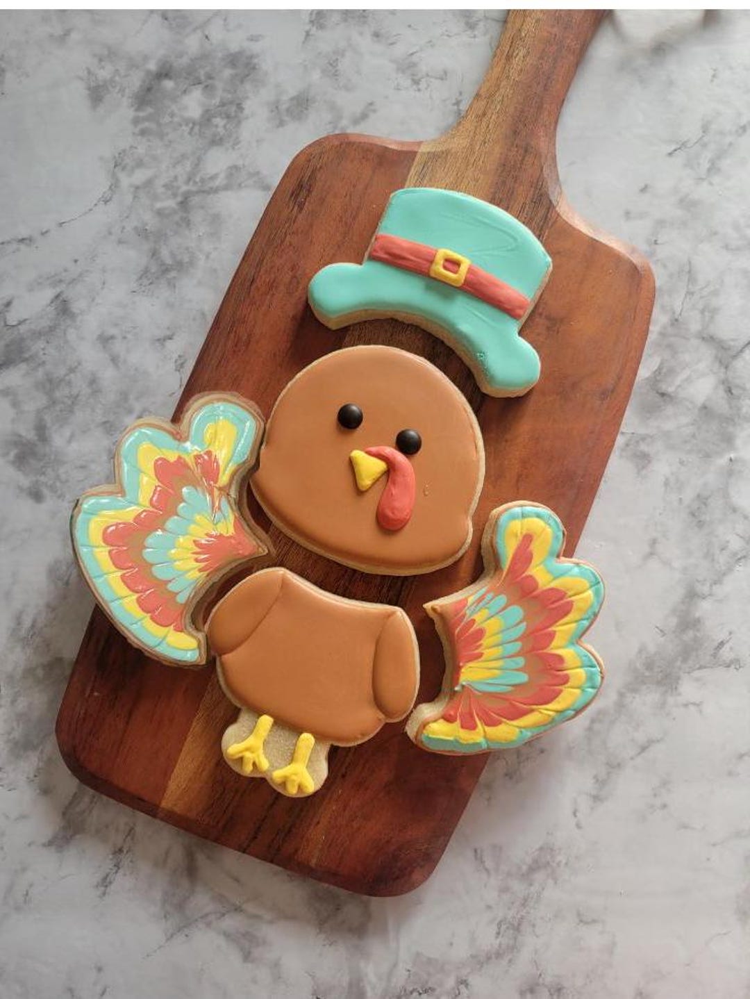 STL Files - Build a Turkey Set of 5 Cookie Cutters - Digital Download ...