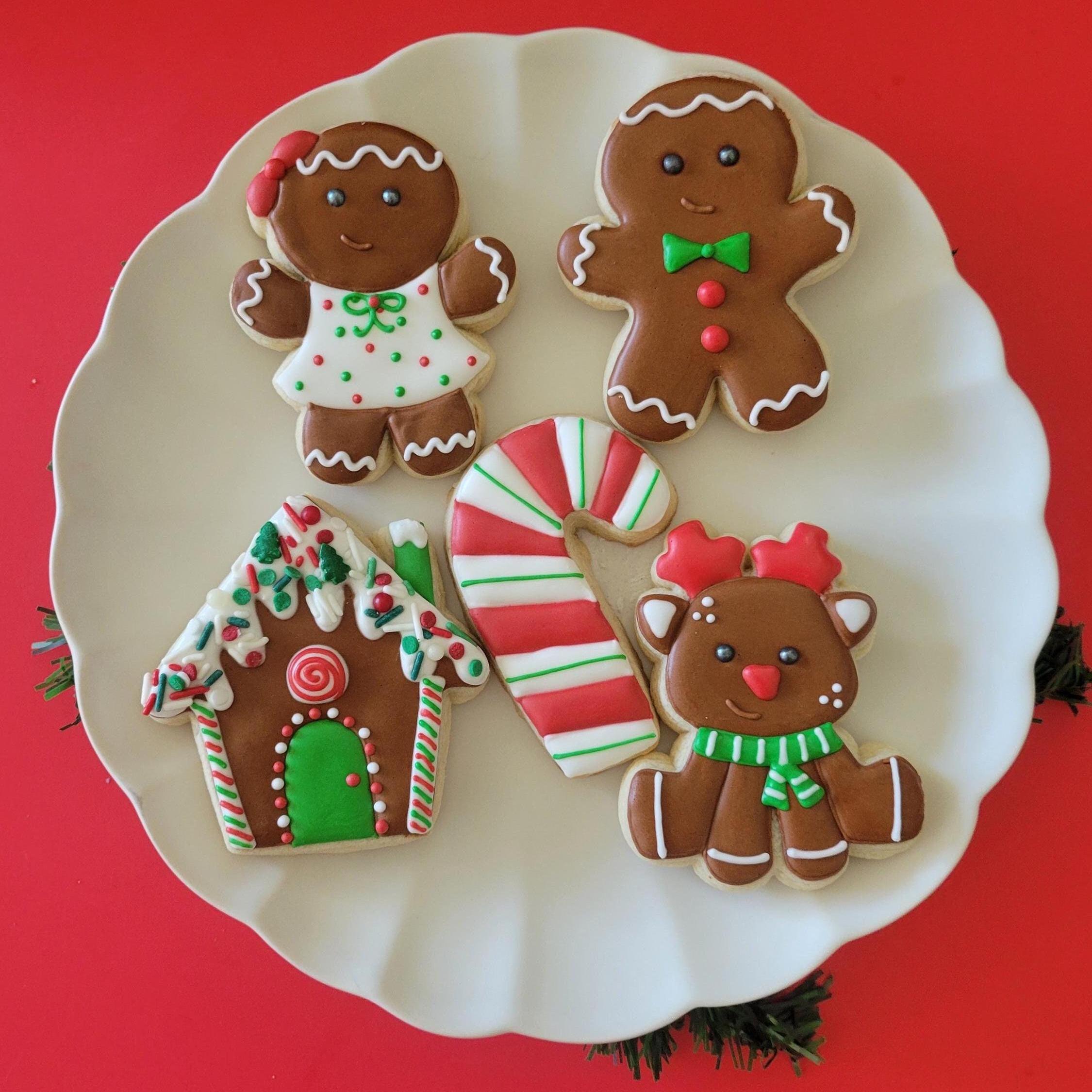 Gingerbread Christmas Cookie Class Cutters - Set of Cutters - PHYSICAL ...