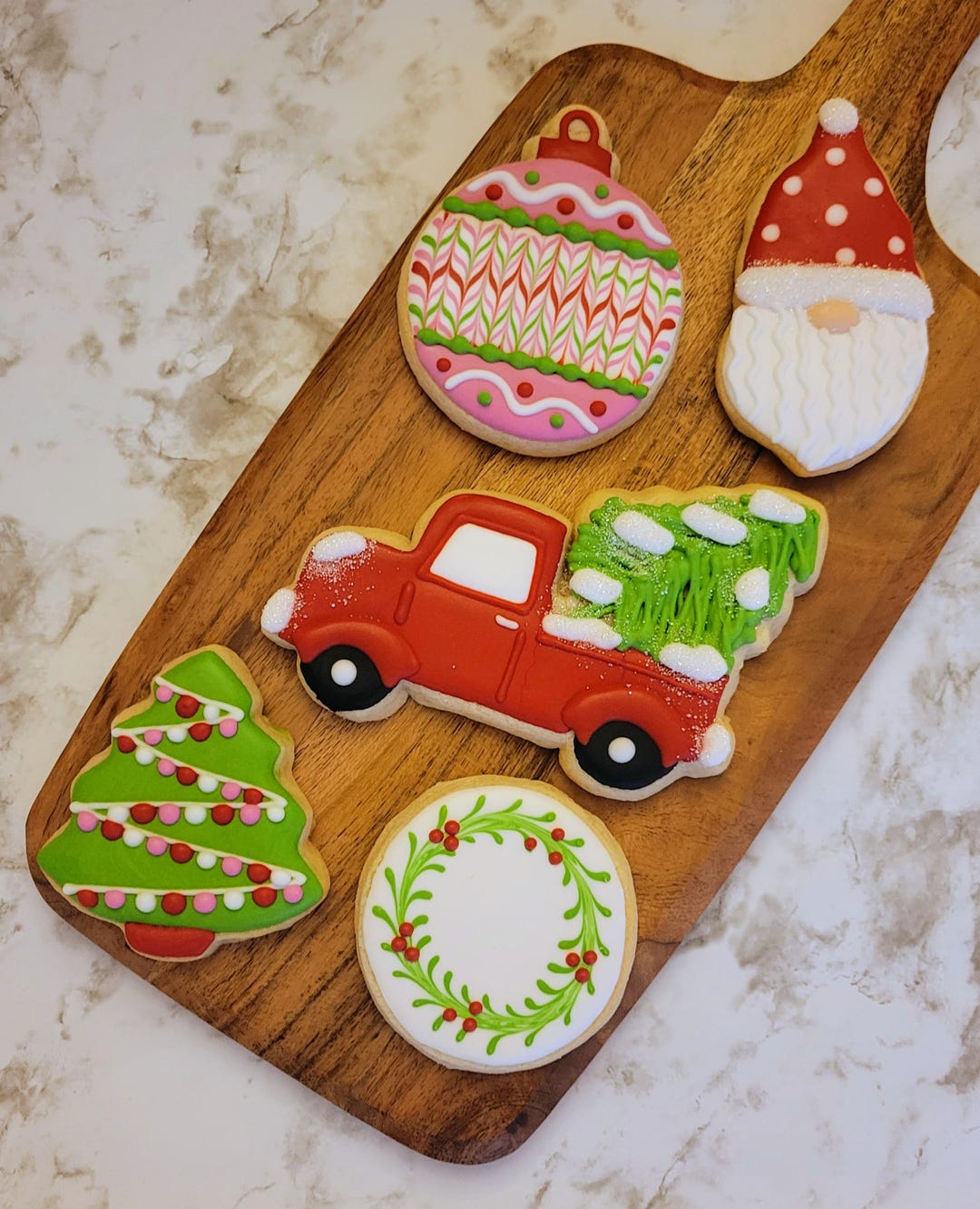 STL Files - Merry & Bright Christmas Set of 5 Cookie Cutters - Digital ...
