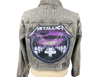 Metallica Patch Jacket - Etsy