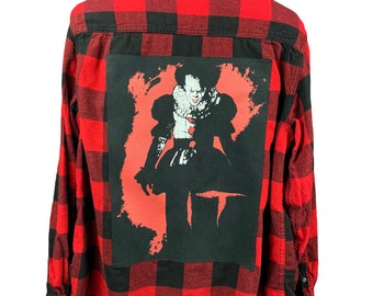 Horror Flannel Shirt - Etsy