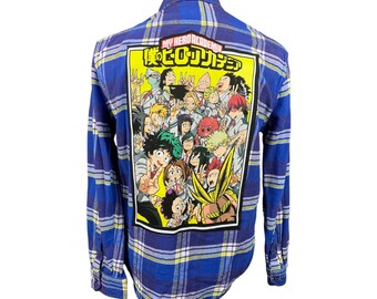 Anime Flannel - Etsy