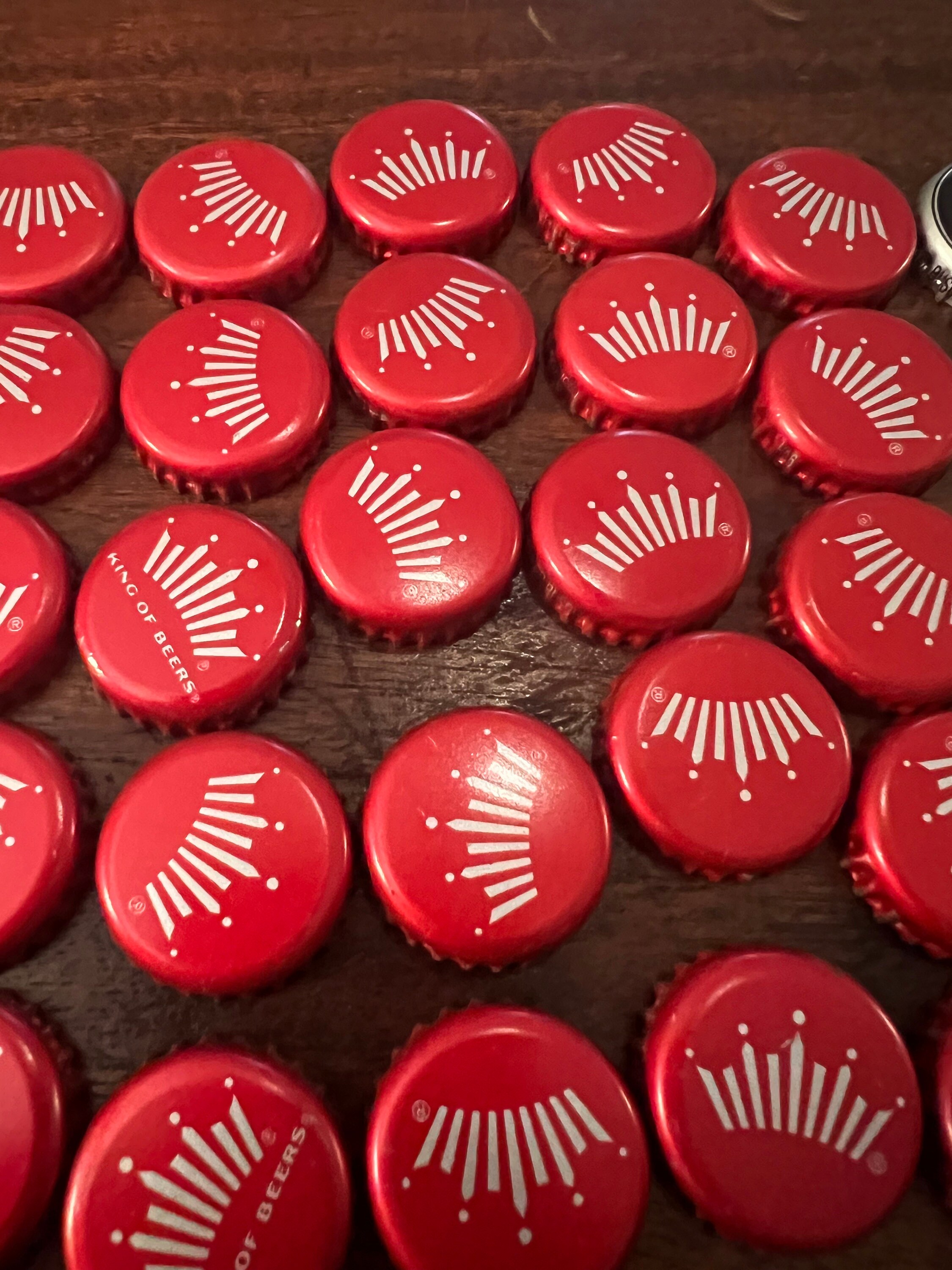 45 Budweiser Beer Bottle Caps for Crafting - Etsy