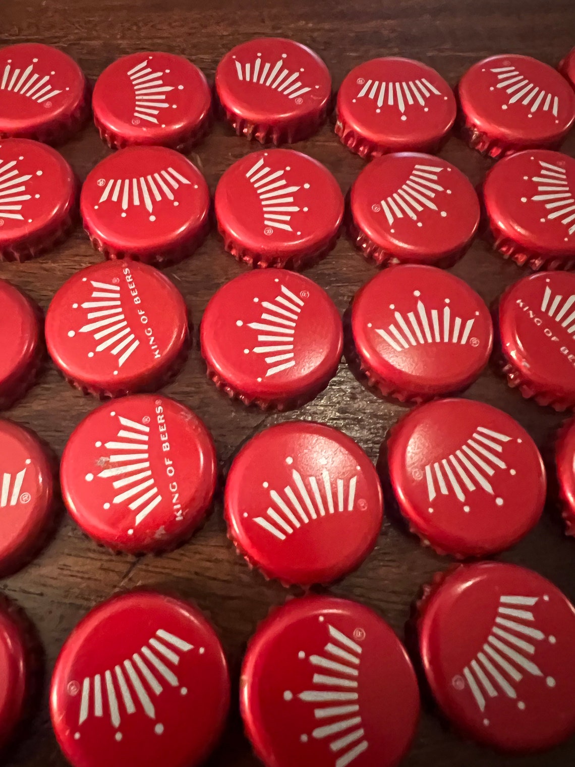 45 Budweiser Beer Bottle Caps for Crafting - Etsy