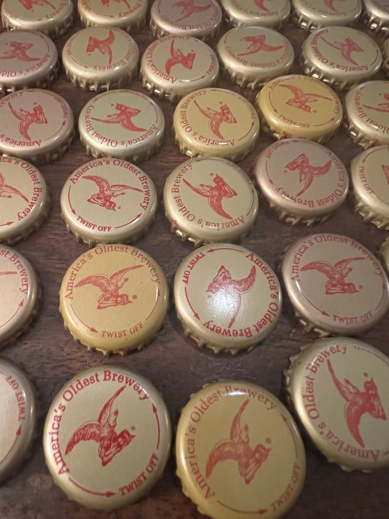 500 Yuengling Beer Used Beer Bottle Caps for Crafting Bottle Caps Gold ...