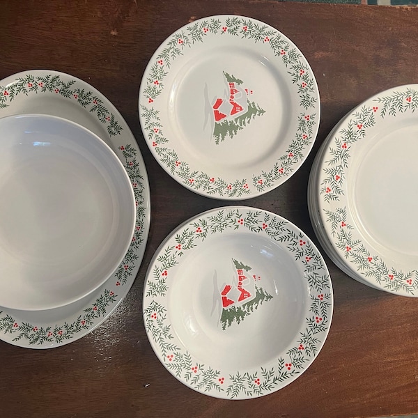 Christmas Dinnerware - Etsy