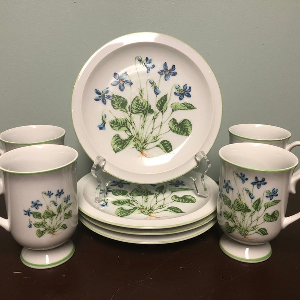 Violet Plates - Etsy