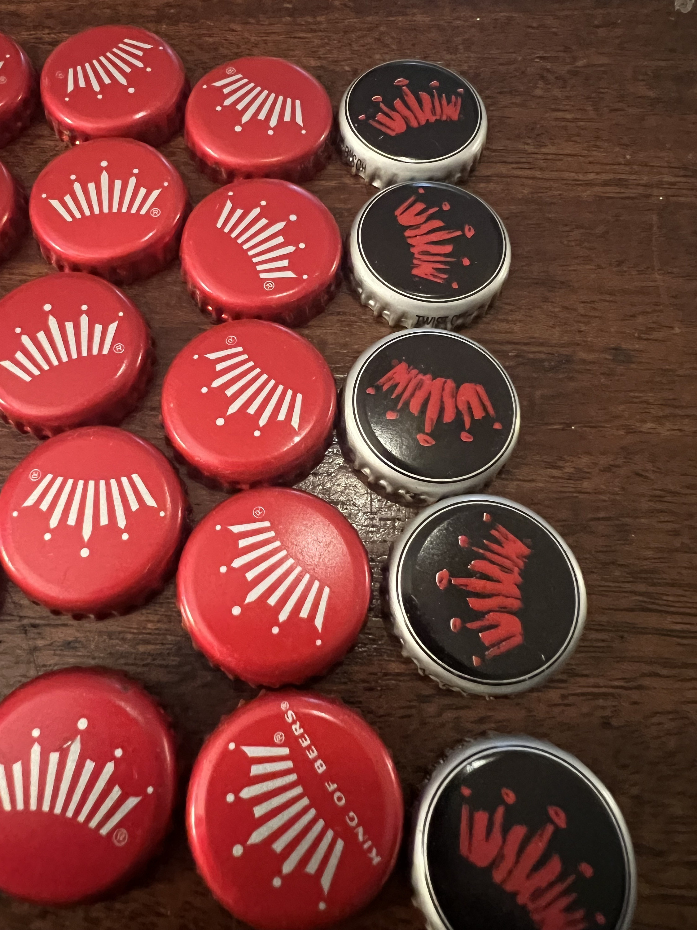 45 Budweiser Beer Bottle Caps for Crafting - Etsy
