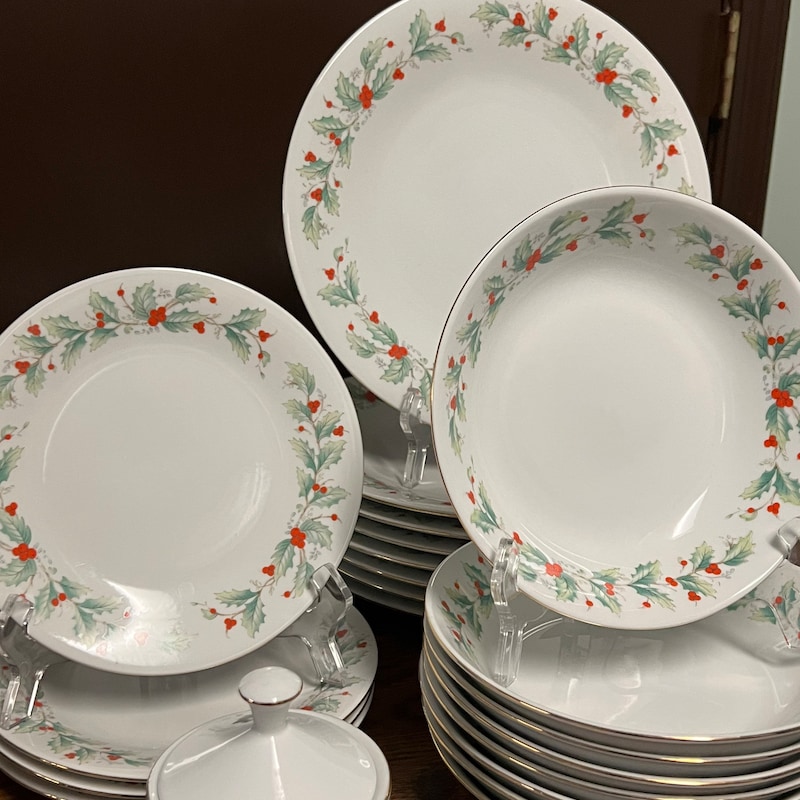 Christmas China - Etsy