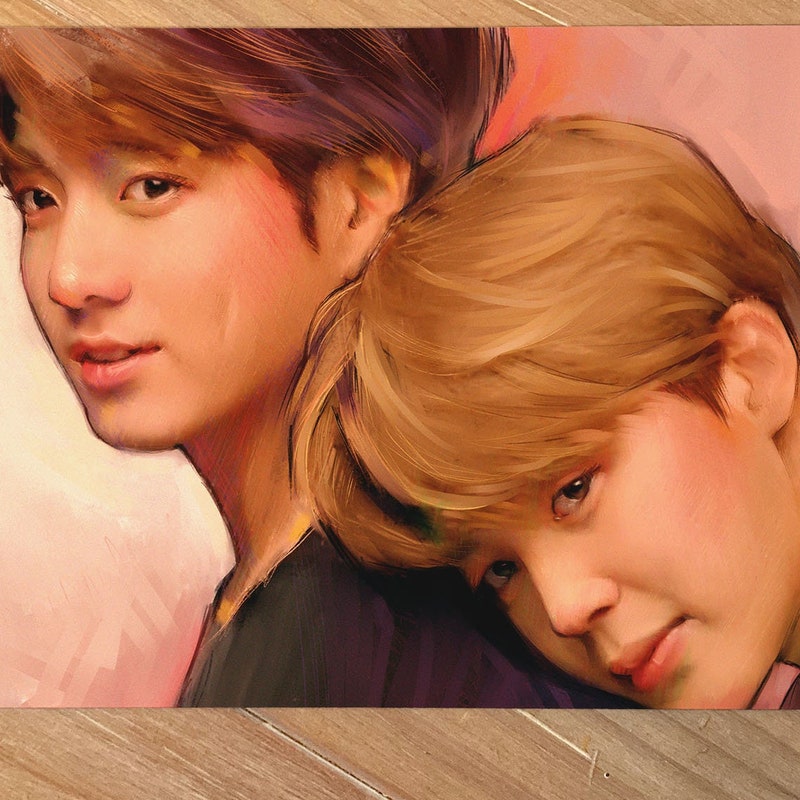 Jungkook Fanart - Etsy