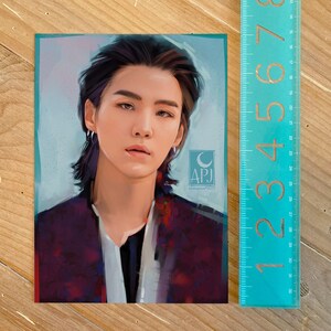 BTS Fanart - Haegeum 5x7" Mini Art Print - Etsy