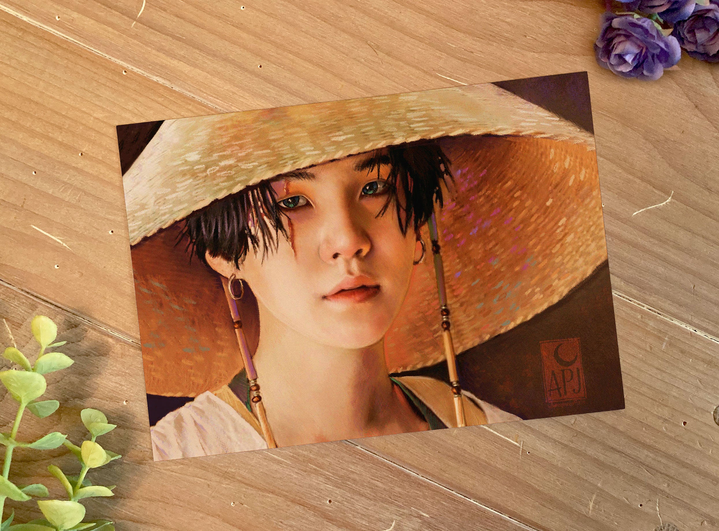 BTS Fanart Daechwita 5x7 Mini Art Print - Etsy UK