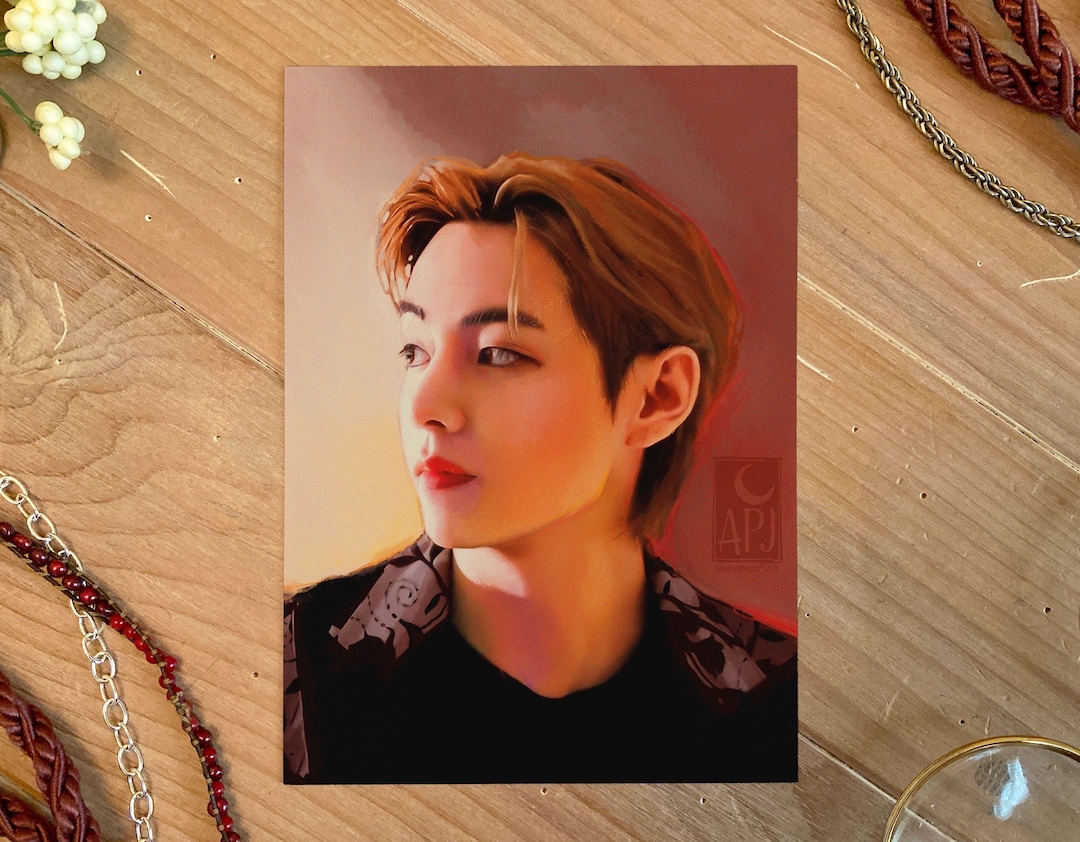 BTS Fanart - Duality V 5x7" Mini Art Print - Etsy