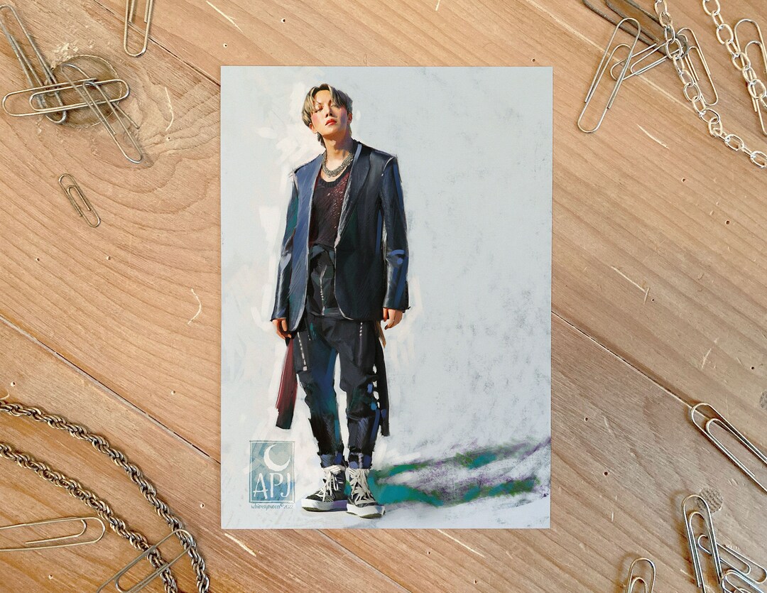 BTS Fanart - MORE Jhope! 5x7" Mini Art Print - Etsy