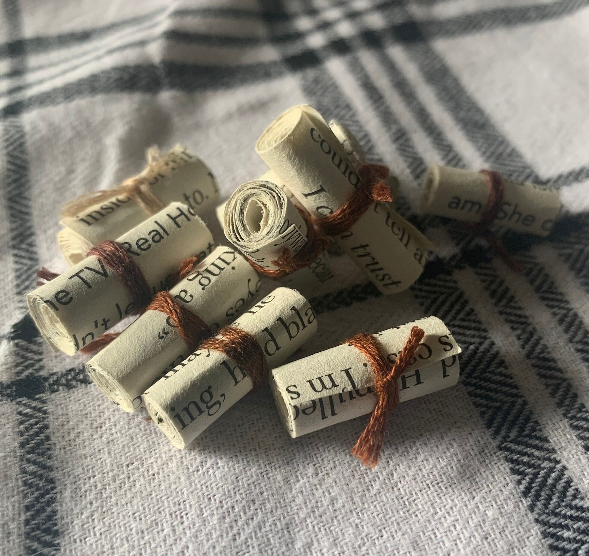 Mini Paper Scrolls - Etsy