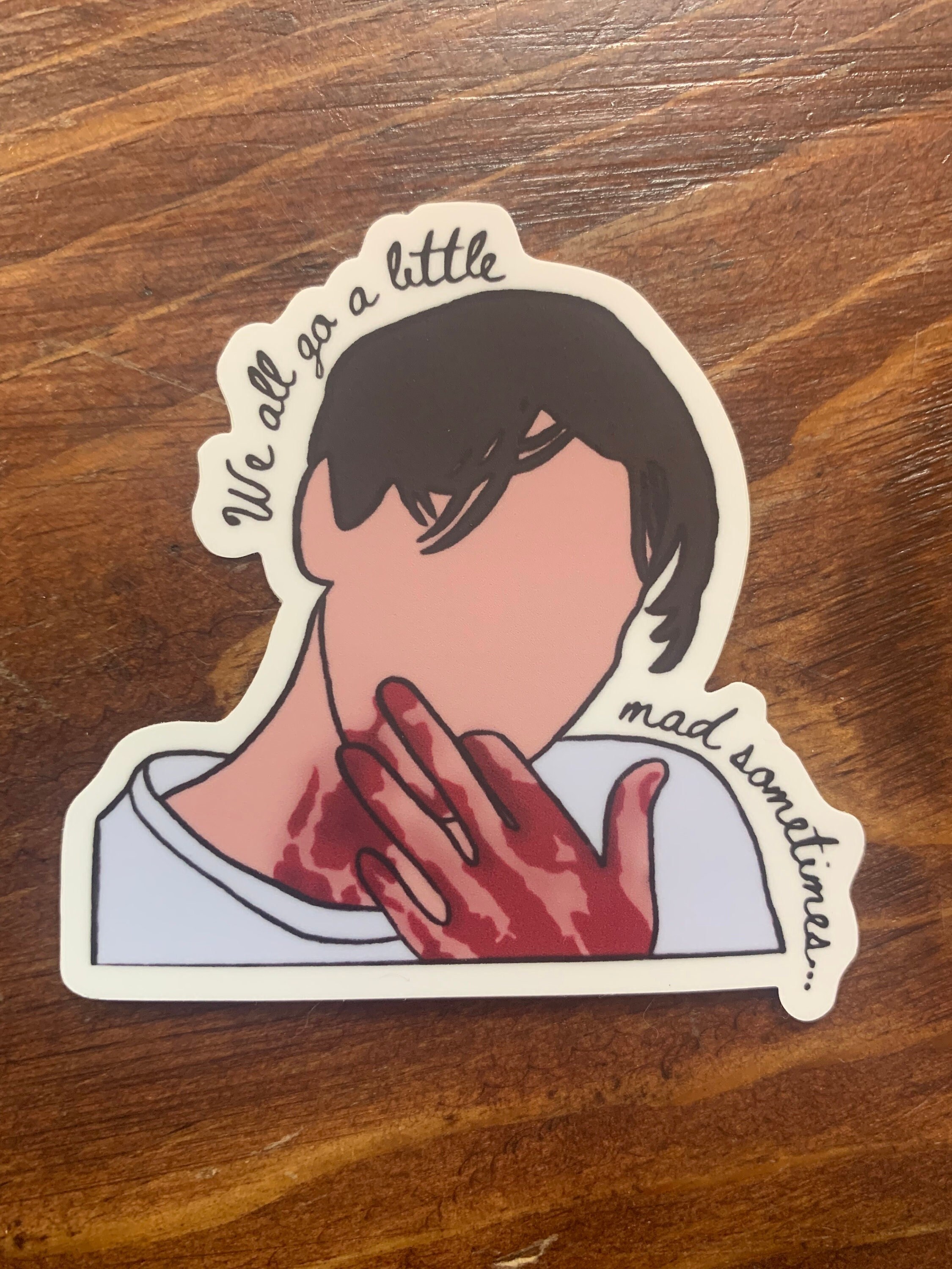 Scream Billy Loomis Sticker - Etsy