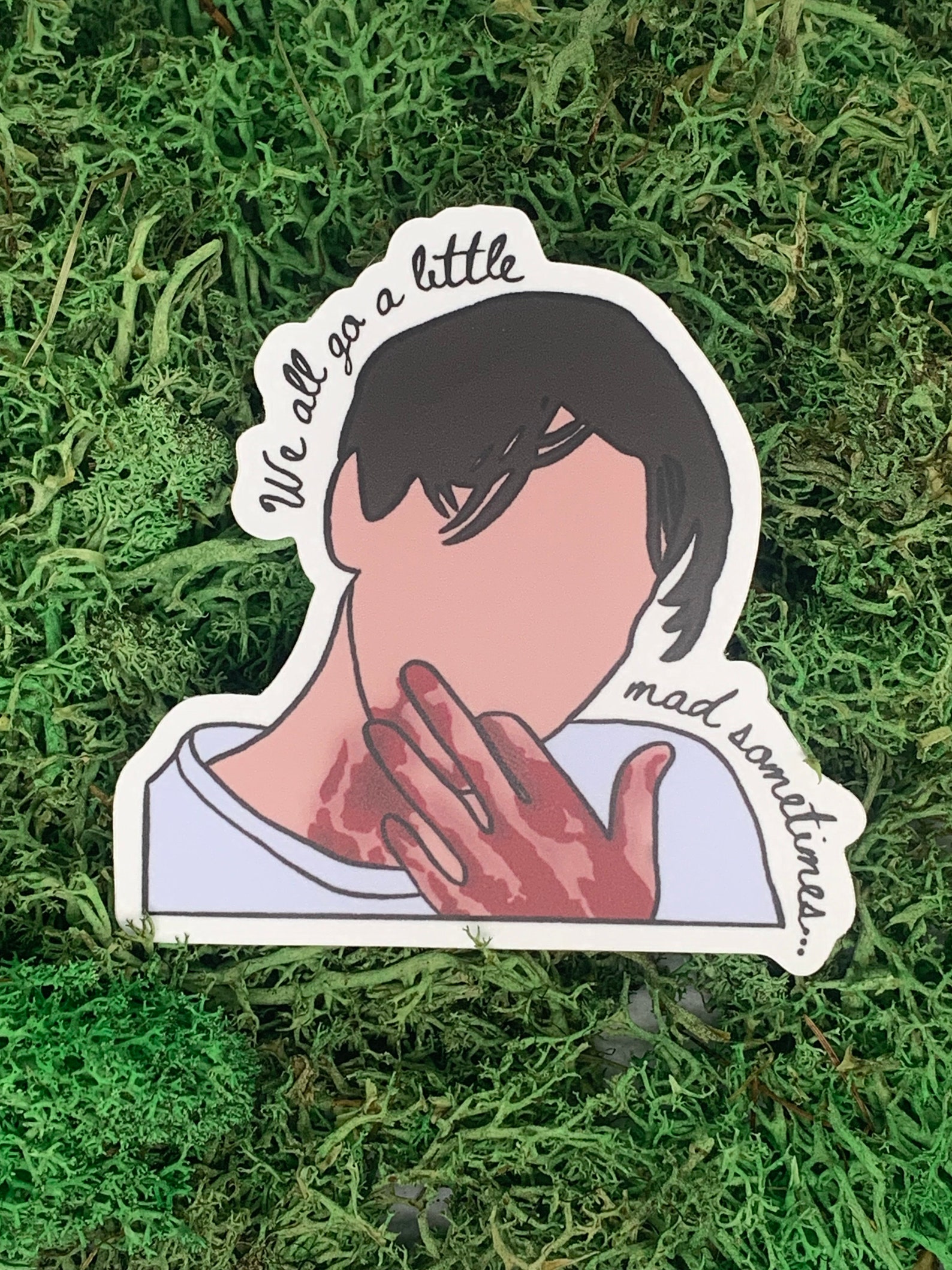 Scream Billy Loomis Sticker - Etsy