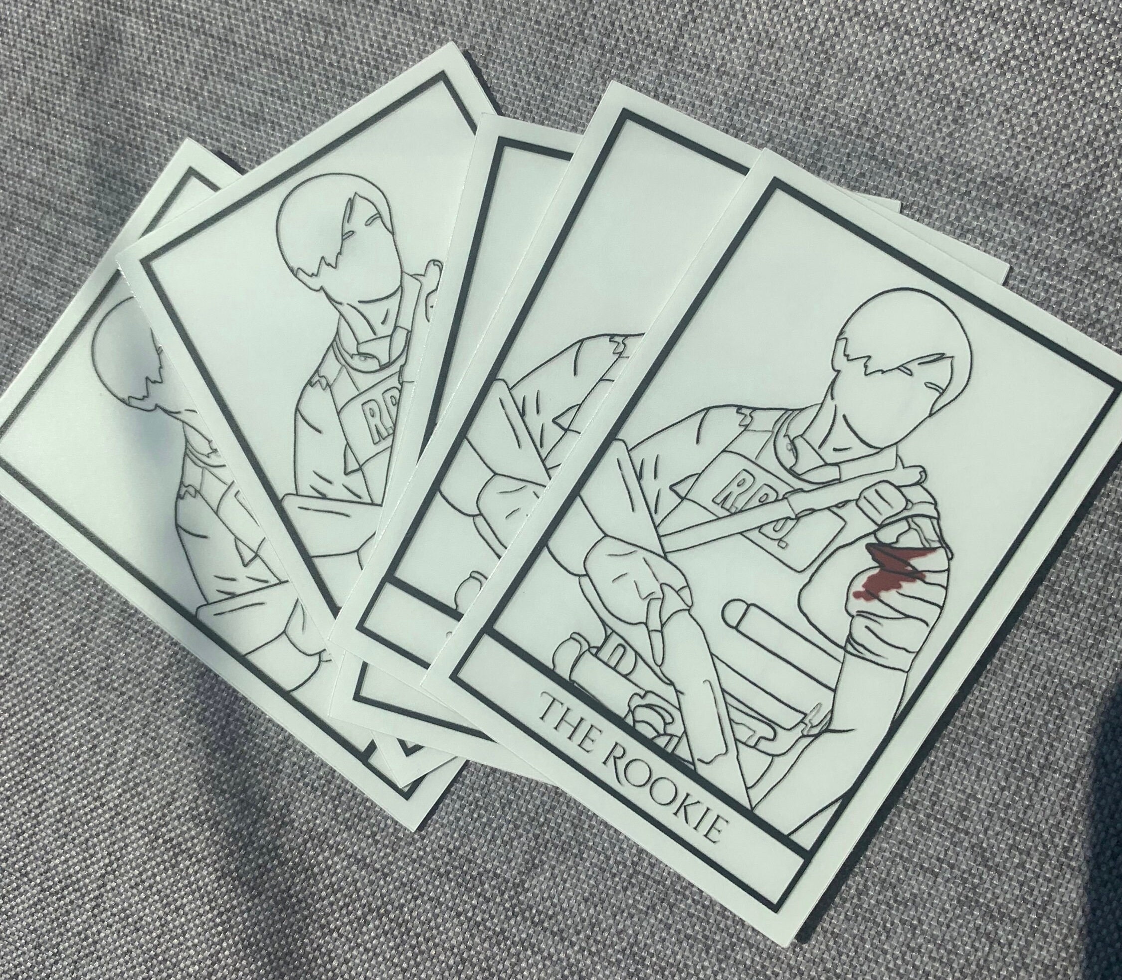 Leon ‘the Rookie’ Transparent Sticker - Etsy