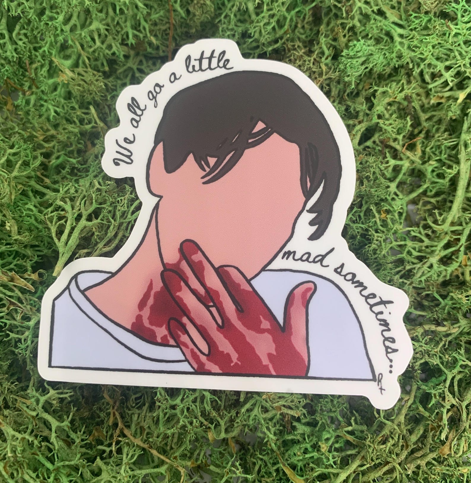 Scream Billy Loomis Sticker - Etsy