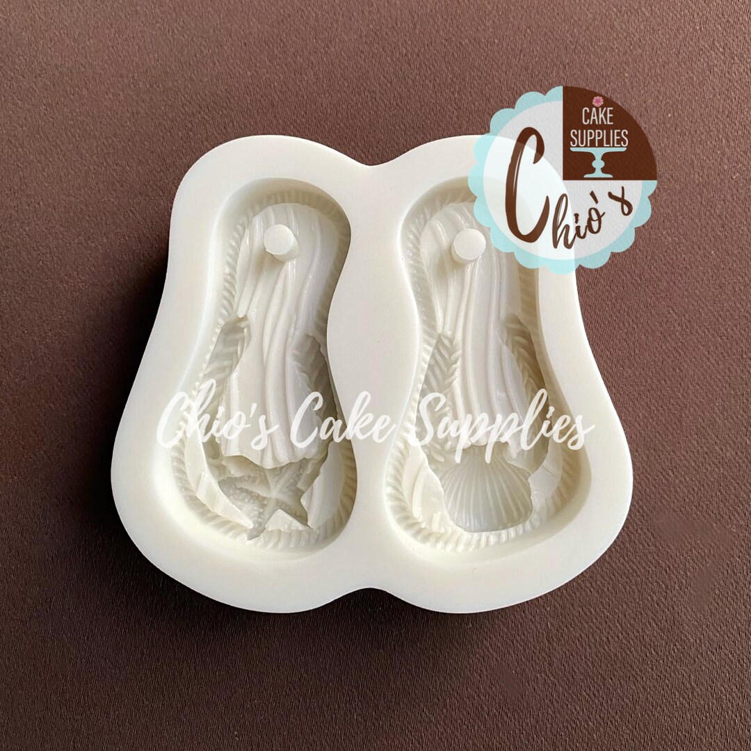 Beach Themed Flip-flop Silicone Mold, 2 Different Cavities - Etsy