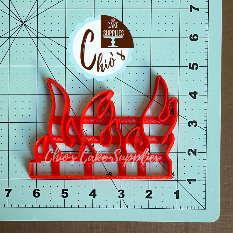 Fire Flame Shape Fondant Cutter cake Decorating Supply - Etsy