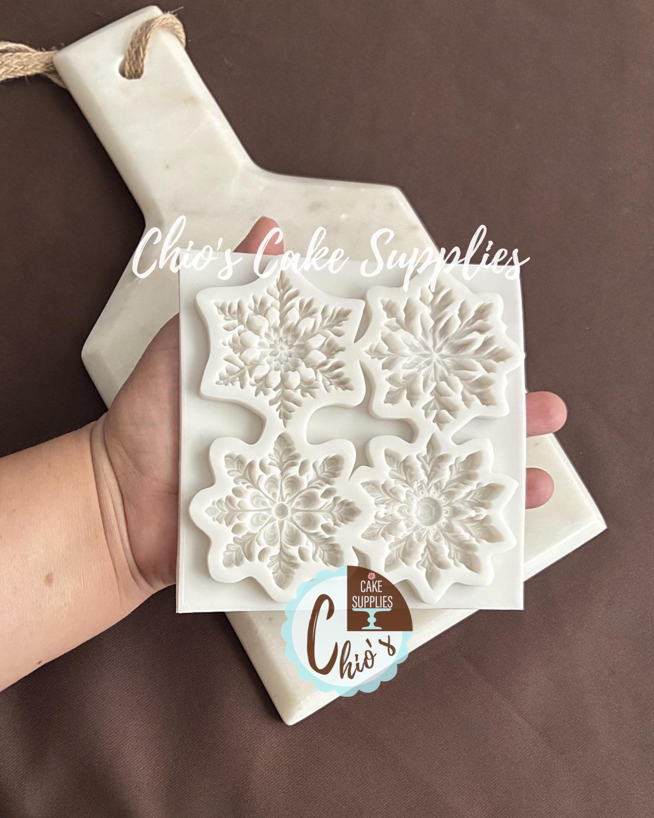 Snowflakes Silicone Mold - Etsy