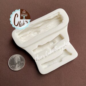 3D - Tree Log Silicone Mold, 3 Cavities, 3 Different Sizes. - Etsy
