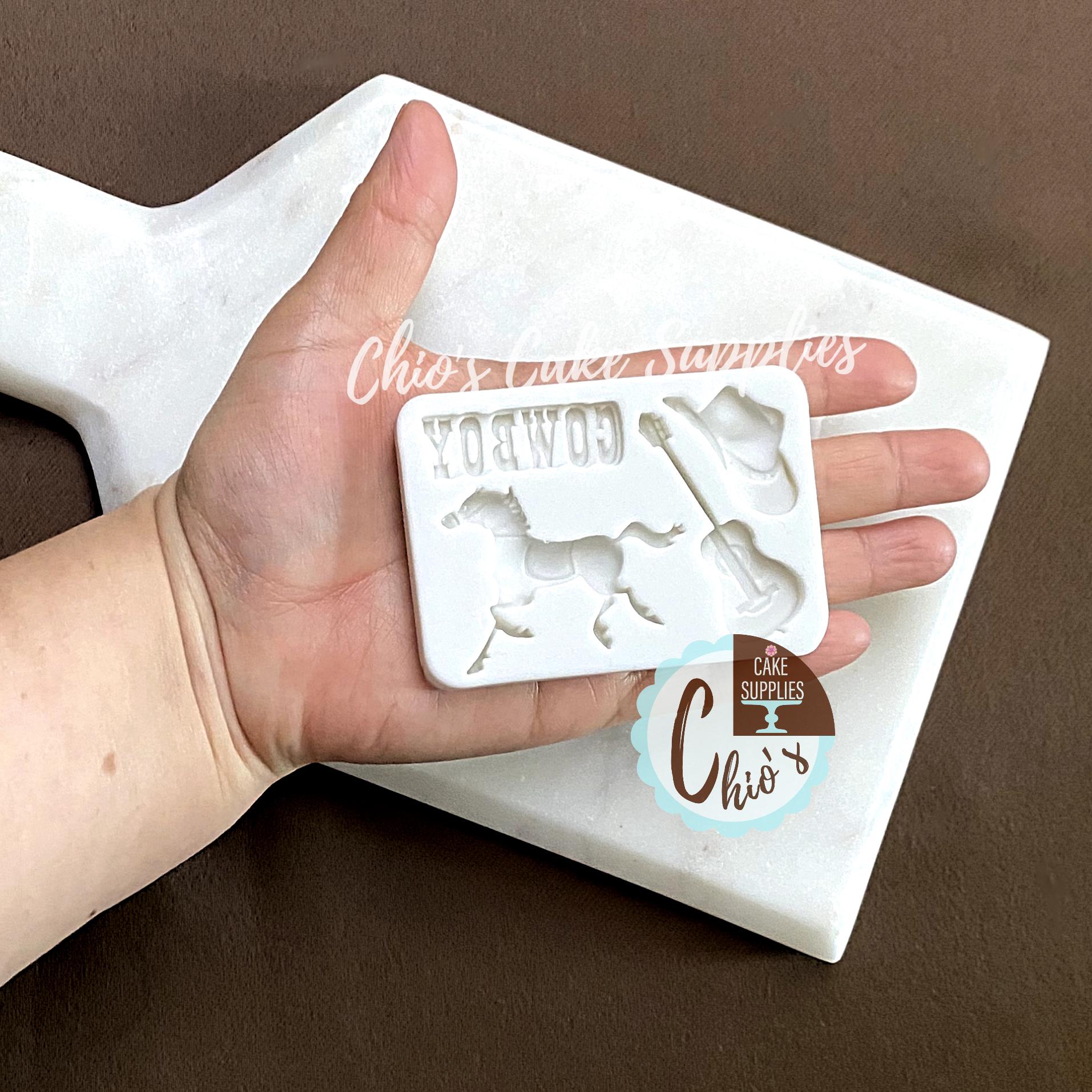 Western / Cowboy / Rodeo-themed Silicone Molds - Etsy