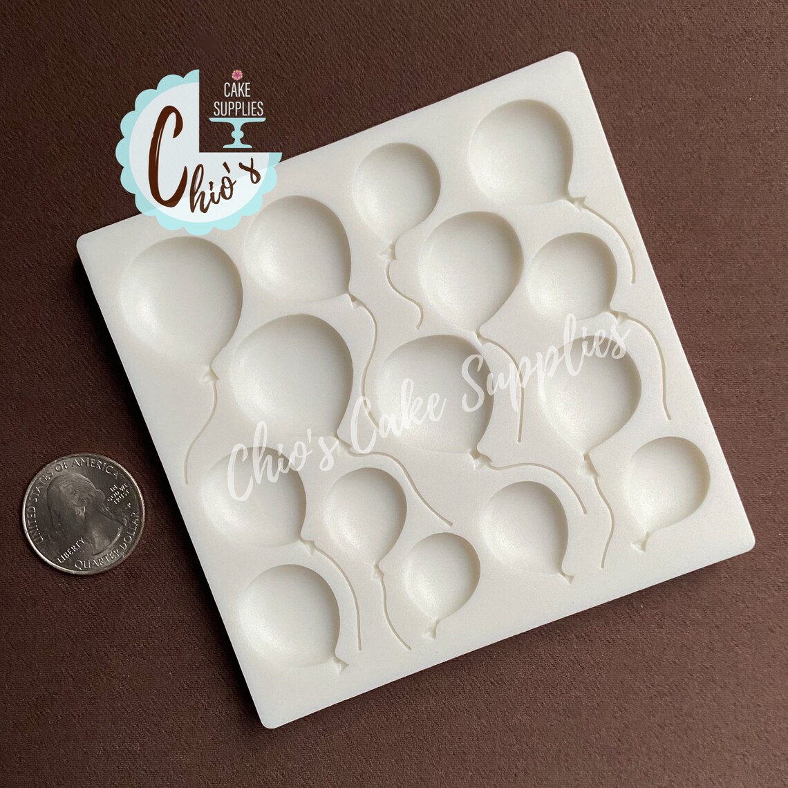Balloons Silicone Mold Differrent Sizes 15 Cavities. - Etsy