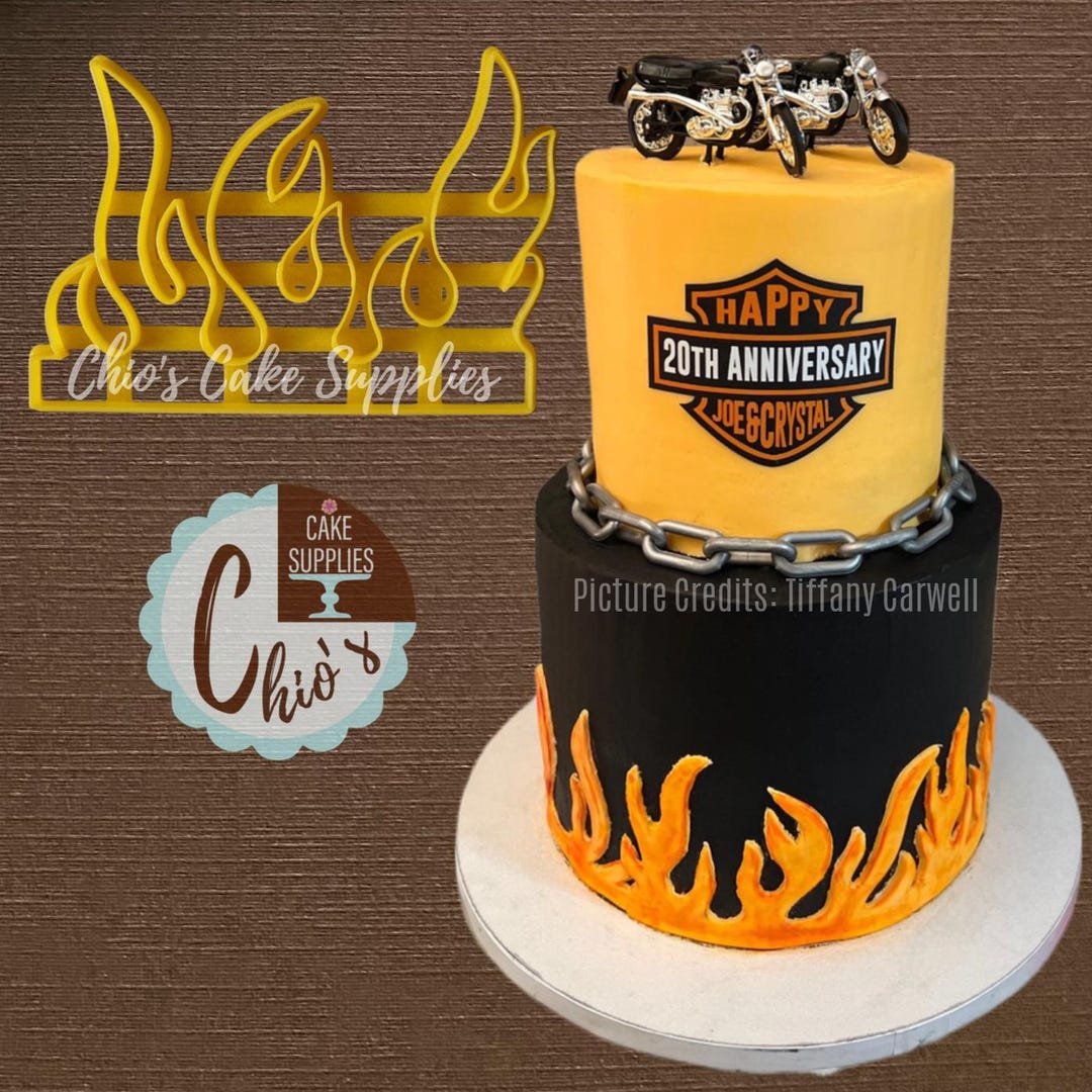 Fire Flame Shape Fondant Cutter (cake Decorating Supply) - Etsy