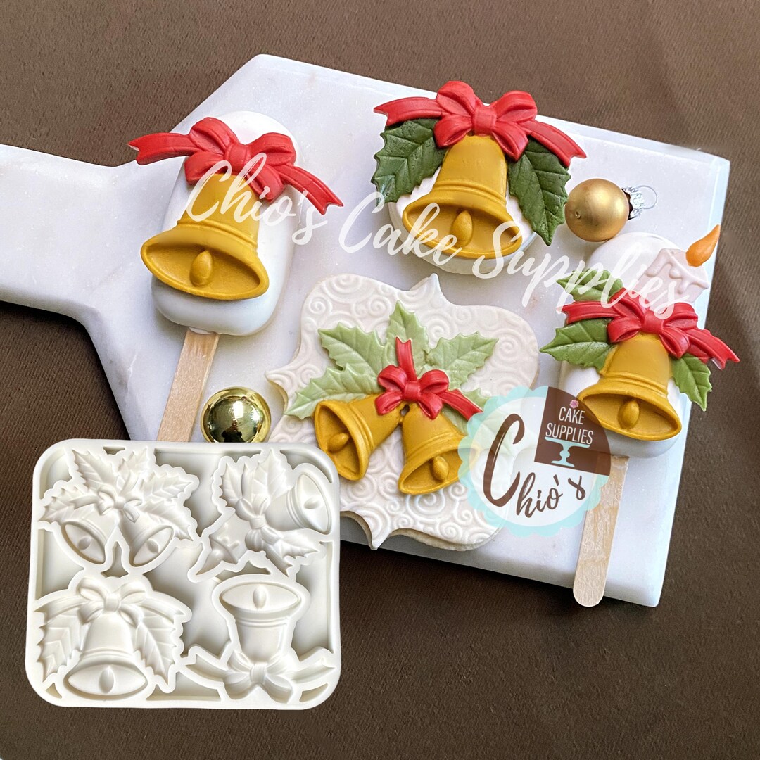 Jingle Bells Silicone Mold, 4 Different Designs - Etsy