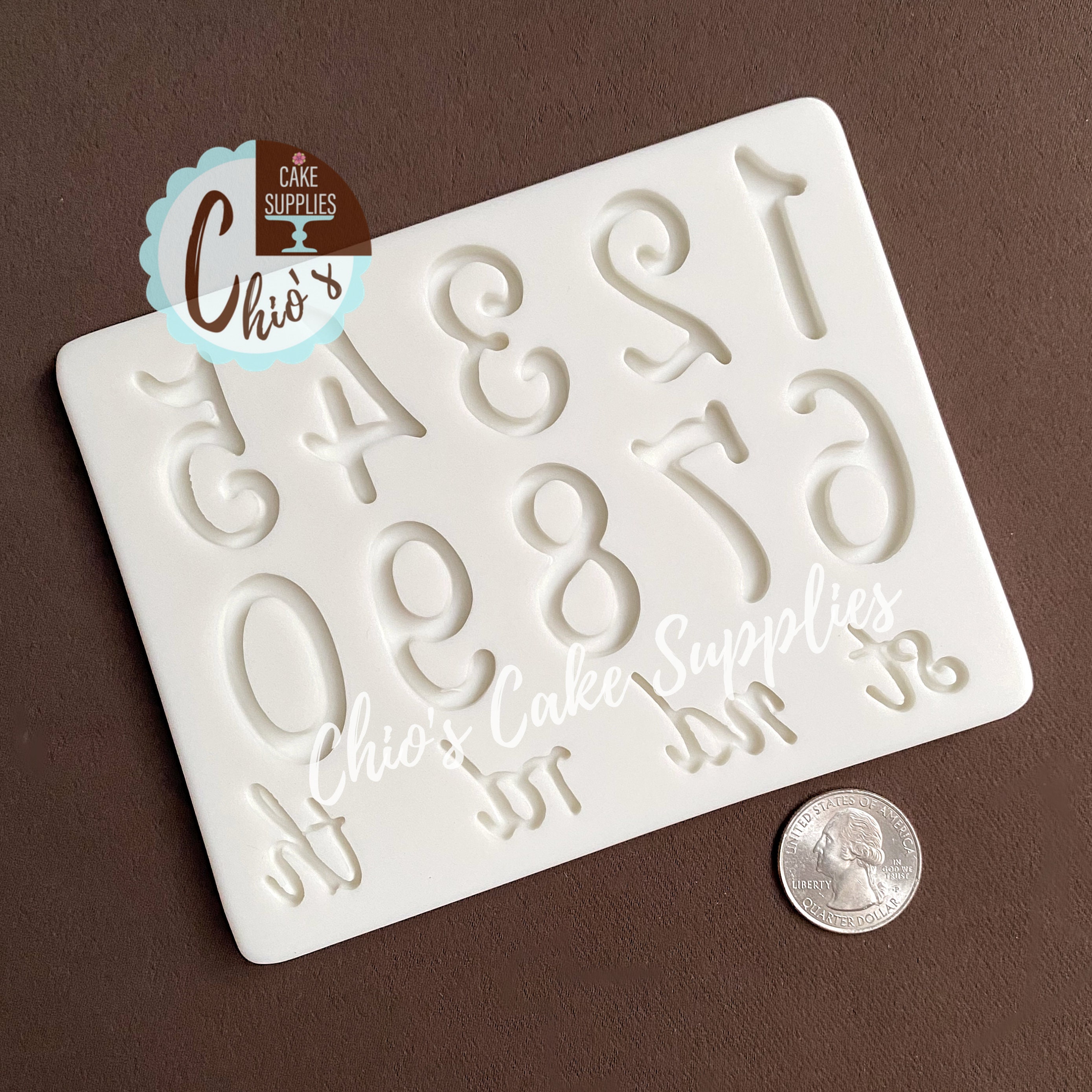 Ordinal Numbers Silicone Mold, 14 Cavities - Etsy
