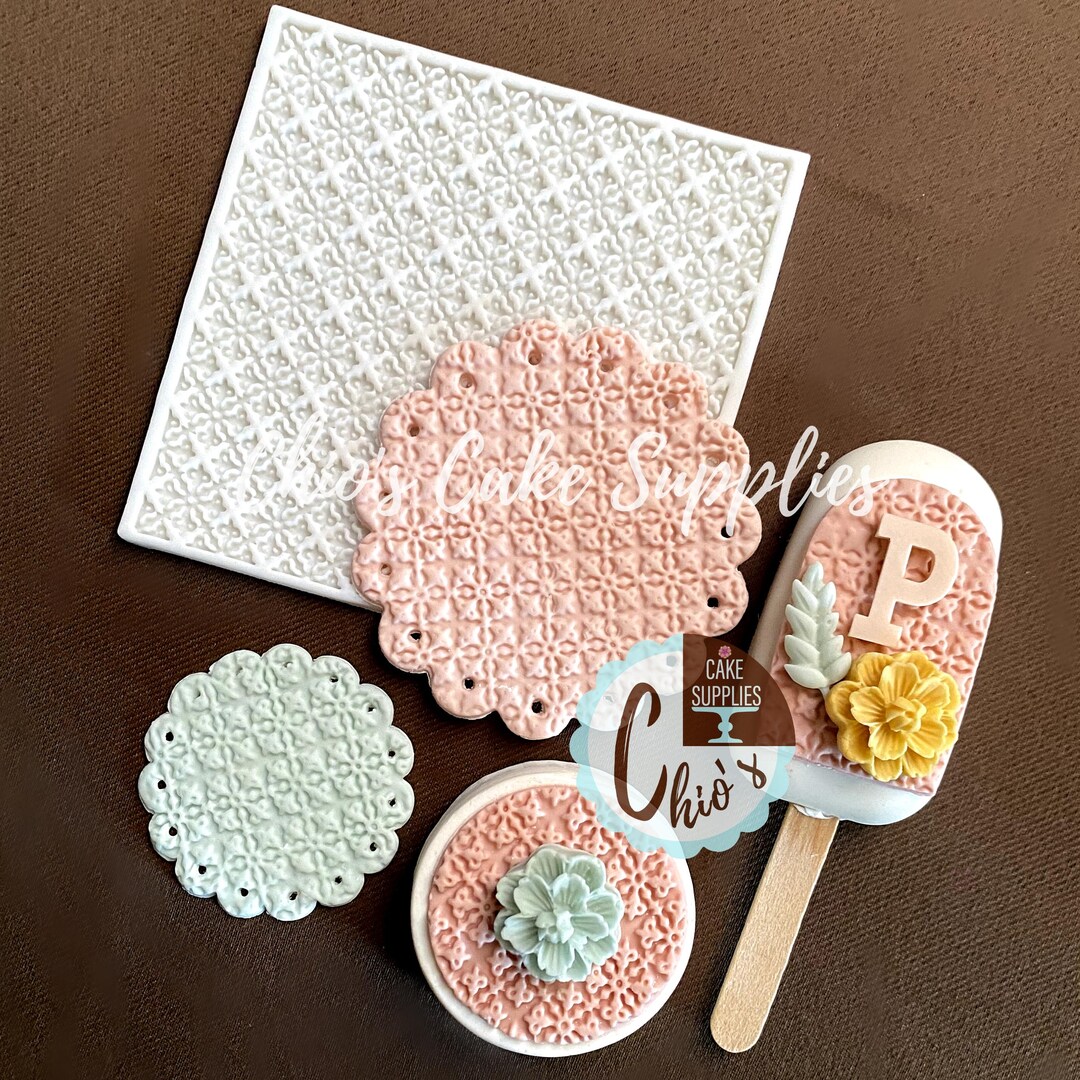 Fondant Texture Silicone Mat - Etsy
