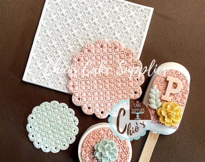 Fondant Texture Silicone Mat - Etsy