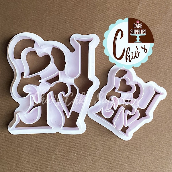 Love Cookie Cutter - Etsy