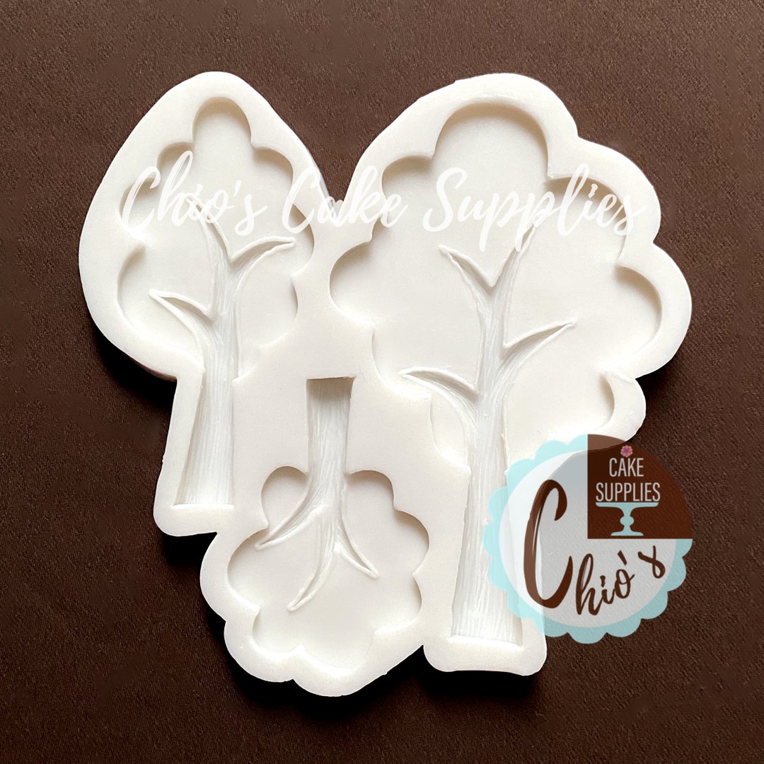 Big Tree Silicone Mold, 4.5" H, 3 Sizes - Etsy