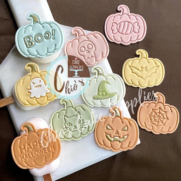 Boo Cookie Embosser - Etsy