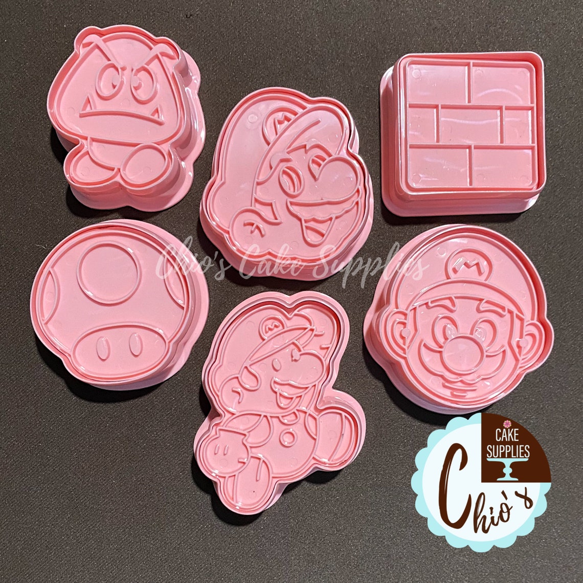 Cookie Cutter Set With Stamp 12 Pieces Set. Design 004 - Etsy