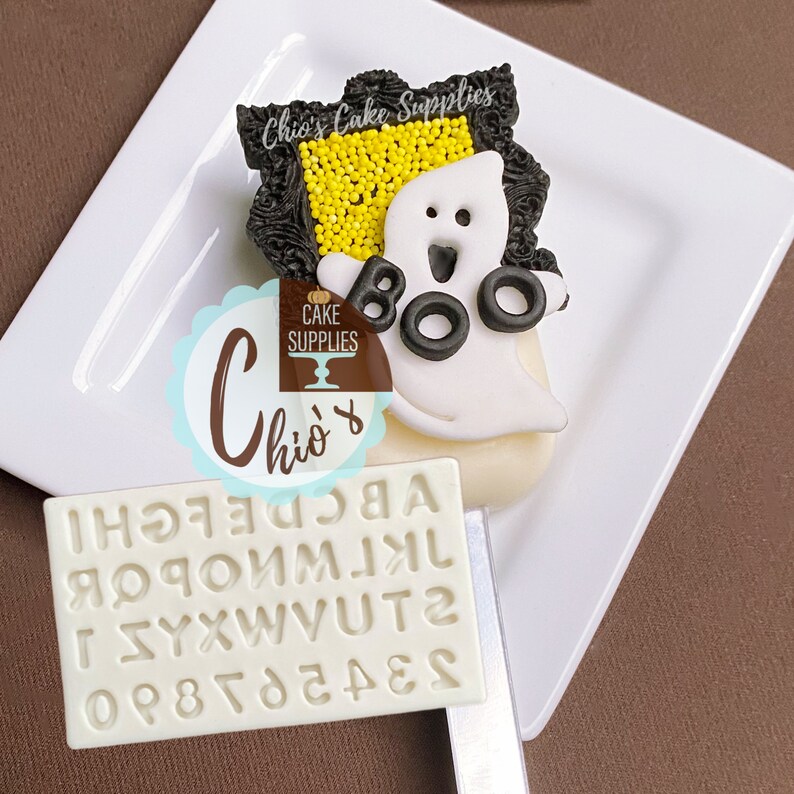 Mini Alphabet Letters A-Z & Numbers 0-9 Silicone Mold. - Etsy