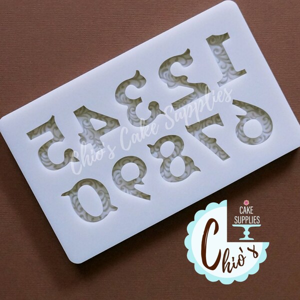 Fancy Numbers - Etsy