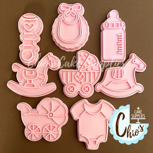 Baby Shower Embosser and Cutters - Etsy