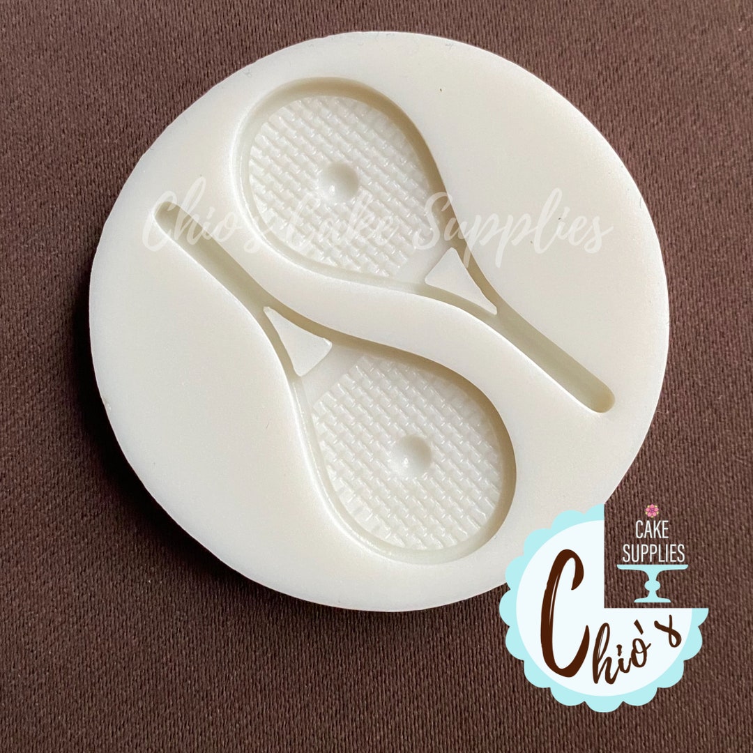 Tennis Racquets Silicone Mold, 2 Cavities. - Etsy