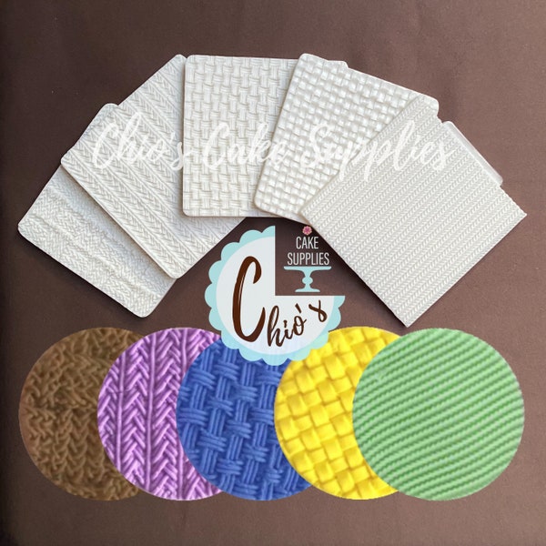 Fondant Texture Mats - Etsy