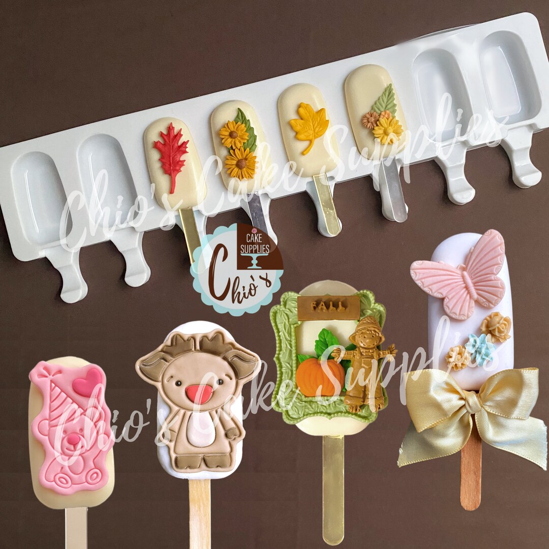 Cakesicle, Popsicle, Cake Pop Silicone Mold, 8 Cavities. - Etsy