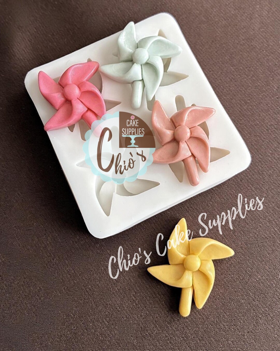 Windmill Silicone Mold, 4 Cavities - Etsy