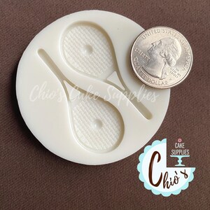 Tennis Racquets Silicone Mold, 2 Cavities. - Etsy